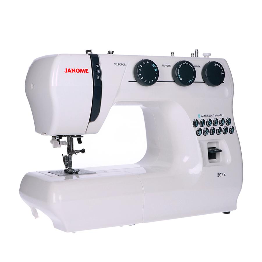 Máquina De Coser Janome 3022 Blanco - dimarsa