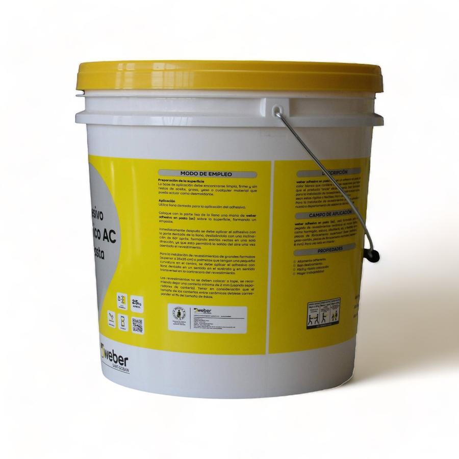 Pegamento cerámico Weber AC en pasta 1Kg - Dimarsa.cl
