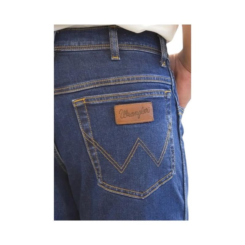 Jeans Hombre Wrangler Texas Regular Fit Tiro Alto Azul - Dimarsa.cl