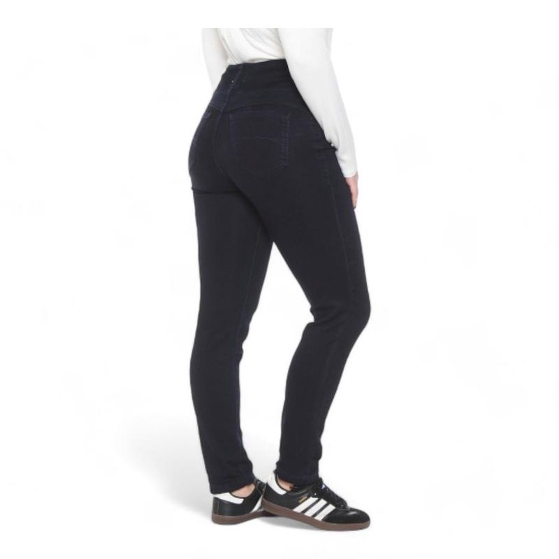 Jeans Pitillo Push Up Tiro Alto Mujer Wados Azul - Dimarsa.cl