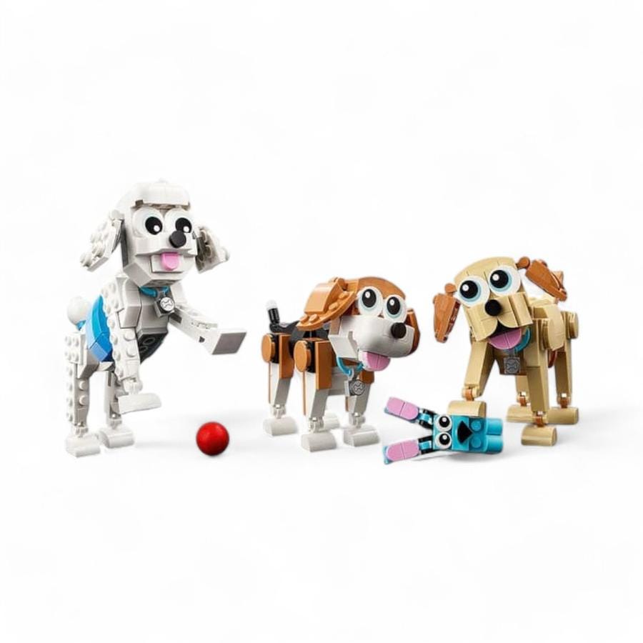 Set Construcción Lego Creator 3 En 1 Perros Adorables - Dimarsa.cl