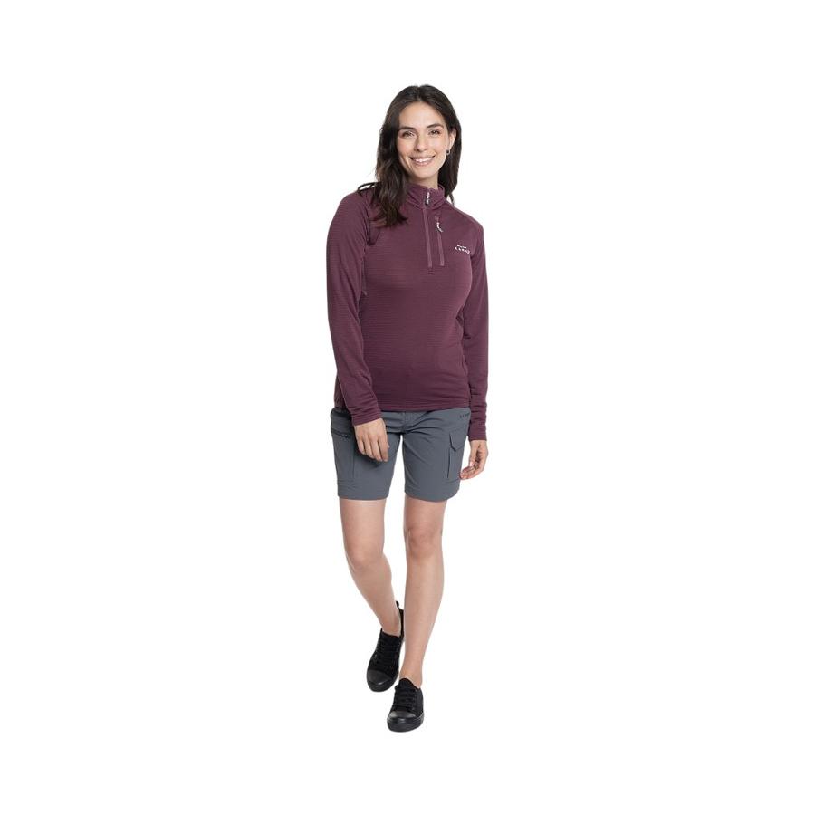 Polar Mujer Kannu La Leonera Burdeo - Dimarsa.cl