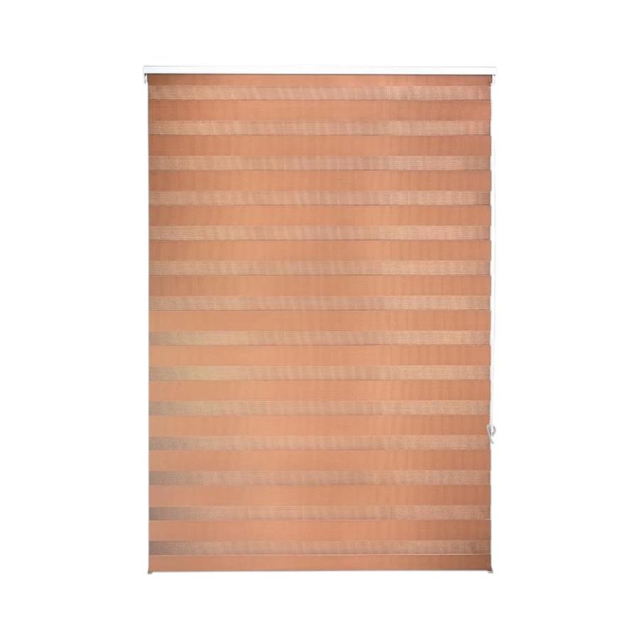 Cortina Duo 150 x 165 cm Chocolate Chantilly - Dimarsa.cl
