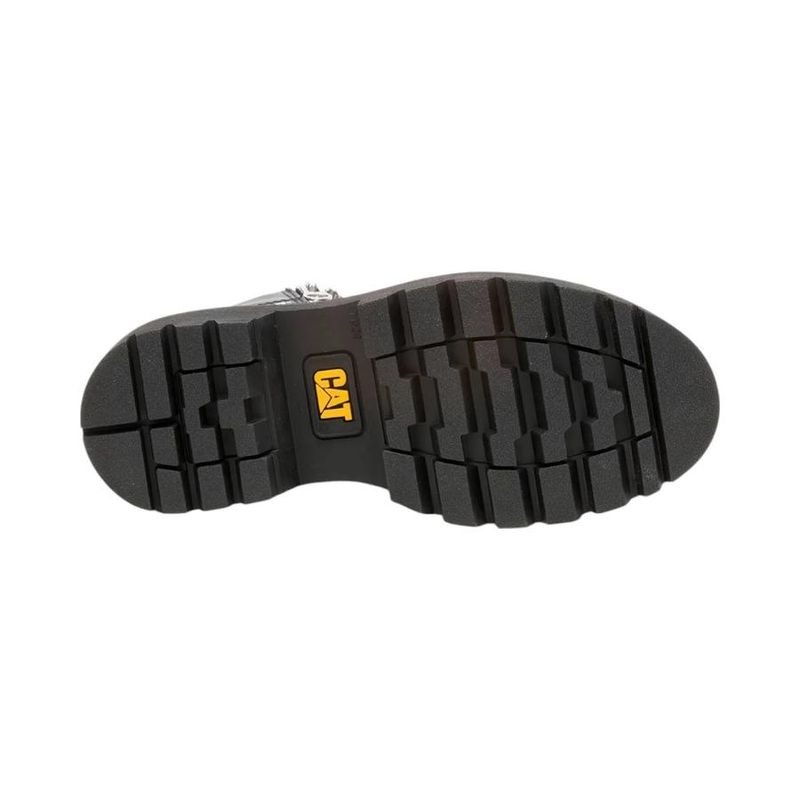 Botín Cuero Mujer Cat Colorado Max Chelsea Plataforma Negro - Dimarsa.cl