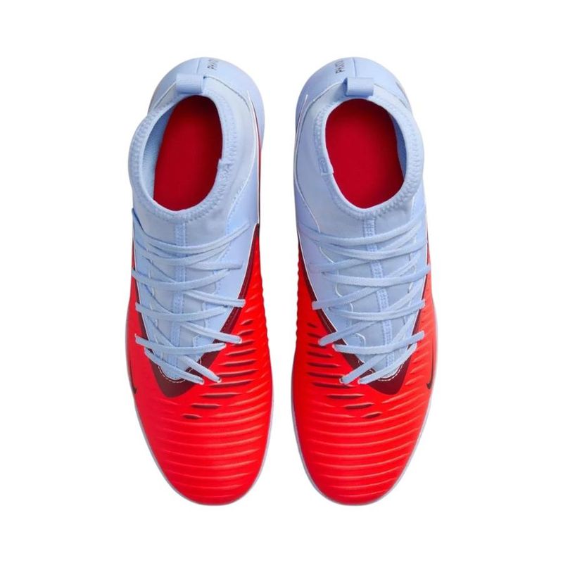 Zapatillas Fútbol Hombre Nike Phantom 6 HighClub TT Celeste - Dimarsa.cl