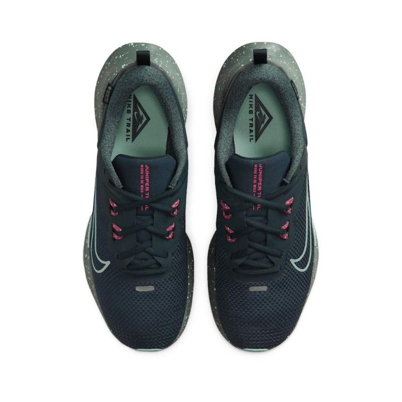 Zapatillas TrailRunning Hombre Nike Juniper 2 Goretex Verde - Dimarsa.cl