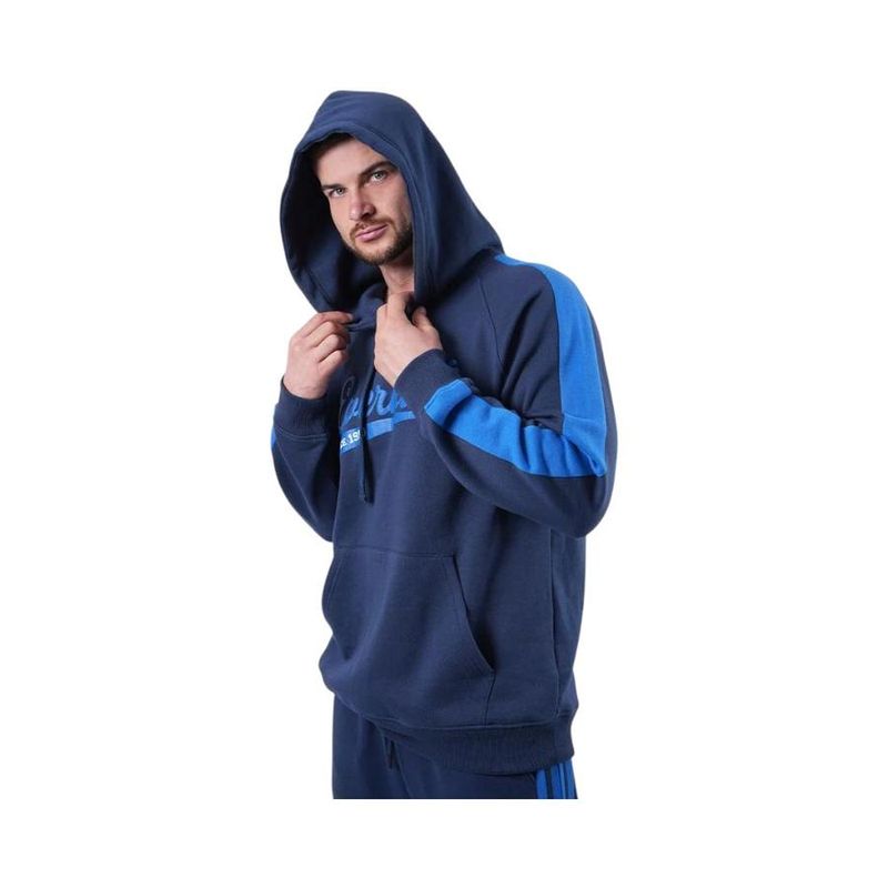 Polerón Urbano Hombre Everlast Block Azul - Dimarsa.cl