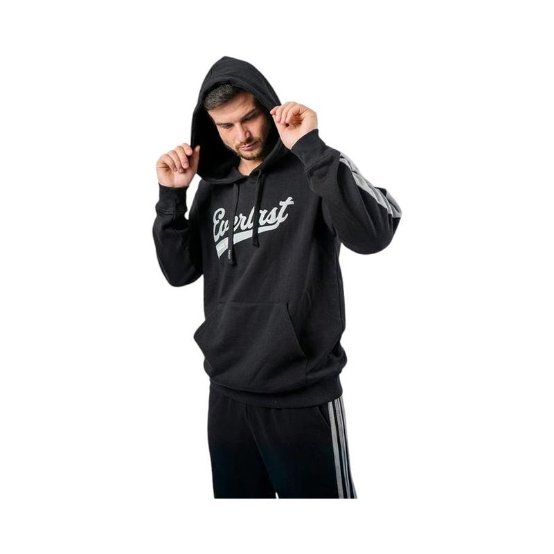 Polerón Urbano Hombre Everlast Block Negro - Dimarsa.cl