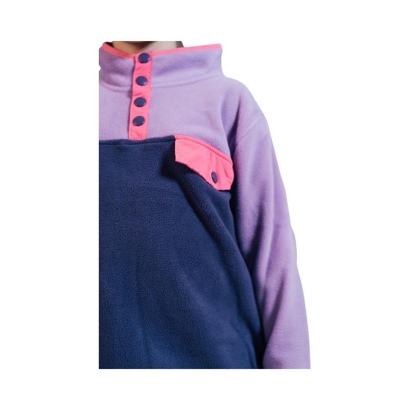 Polar Niña Greenlife Block Snap Purpura - Dimarsa.cl