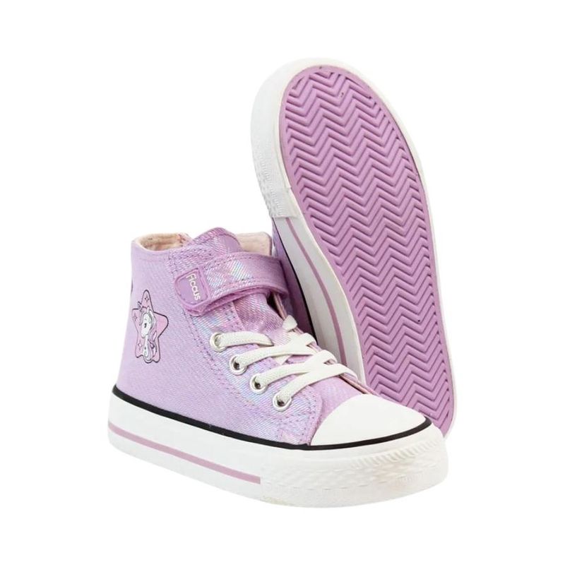 Zapatilla Urbana Niña Ficcus Kids Lila - Dimarsa.cl