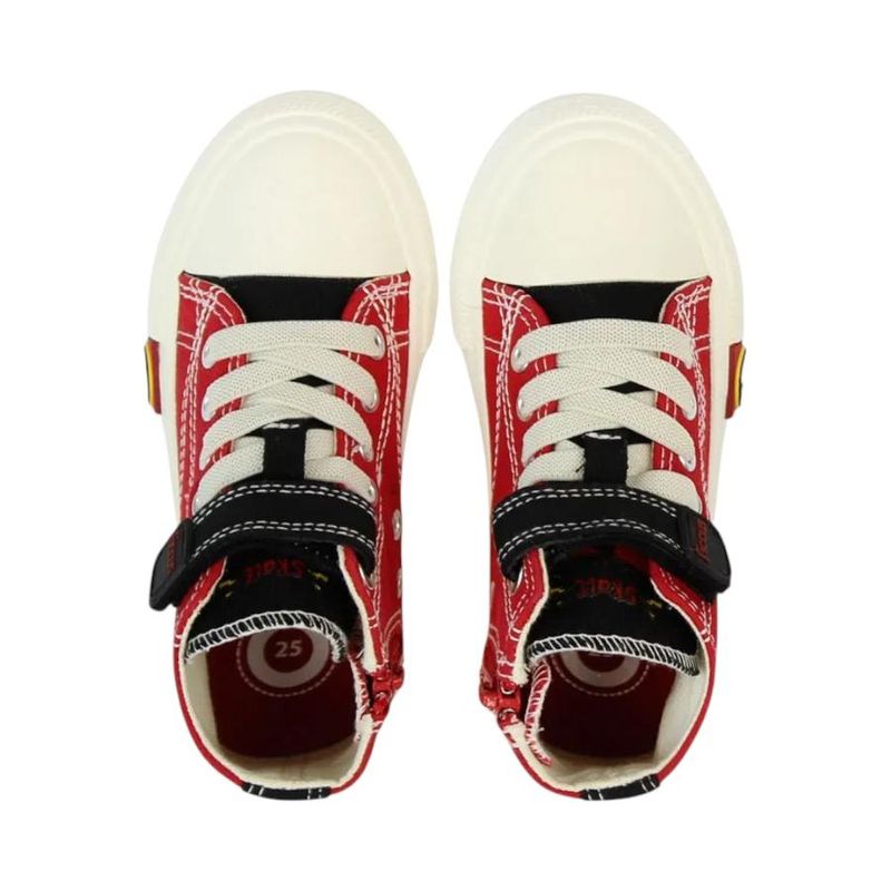 Zapatilla Uso Urbano Niño Ficcus Kids Rojo - Dimarsa.cl