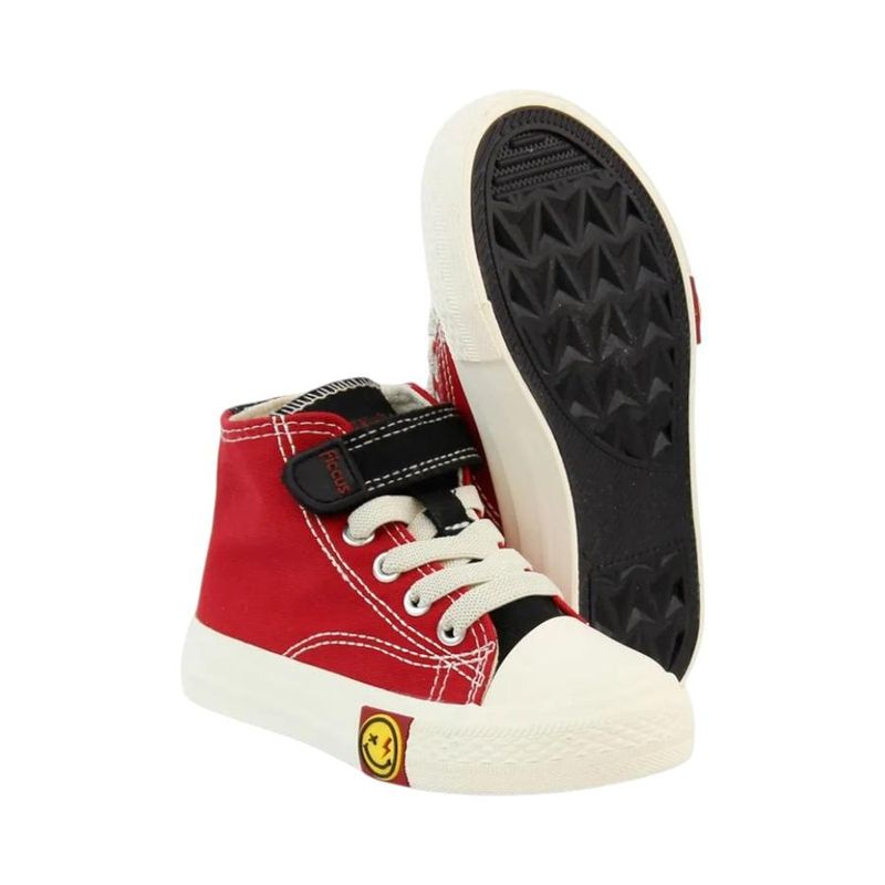 Zapatilla Uso Urbano Niño Ficcus Kids Rojo - Dimarsa.cl