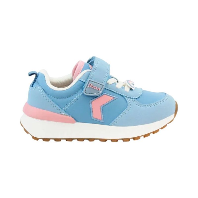 Zapatilla Sport Niña Ficcus Kids Celeste - Dimarsa.cl