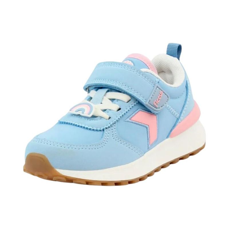 Zapatilla Sport Niña Ficcus Kids Celeste - Dimarsa.cl