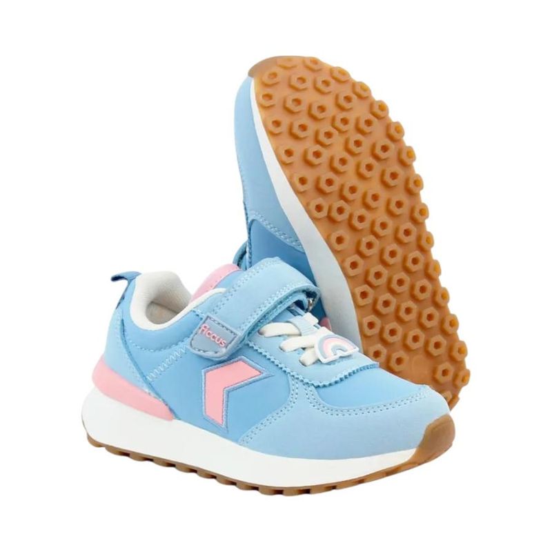 Zapatilla Sport Niña Ficcus Kids Celeste - Dimarsa.cl